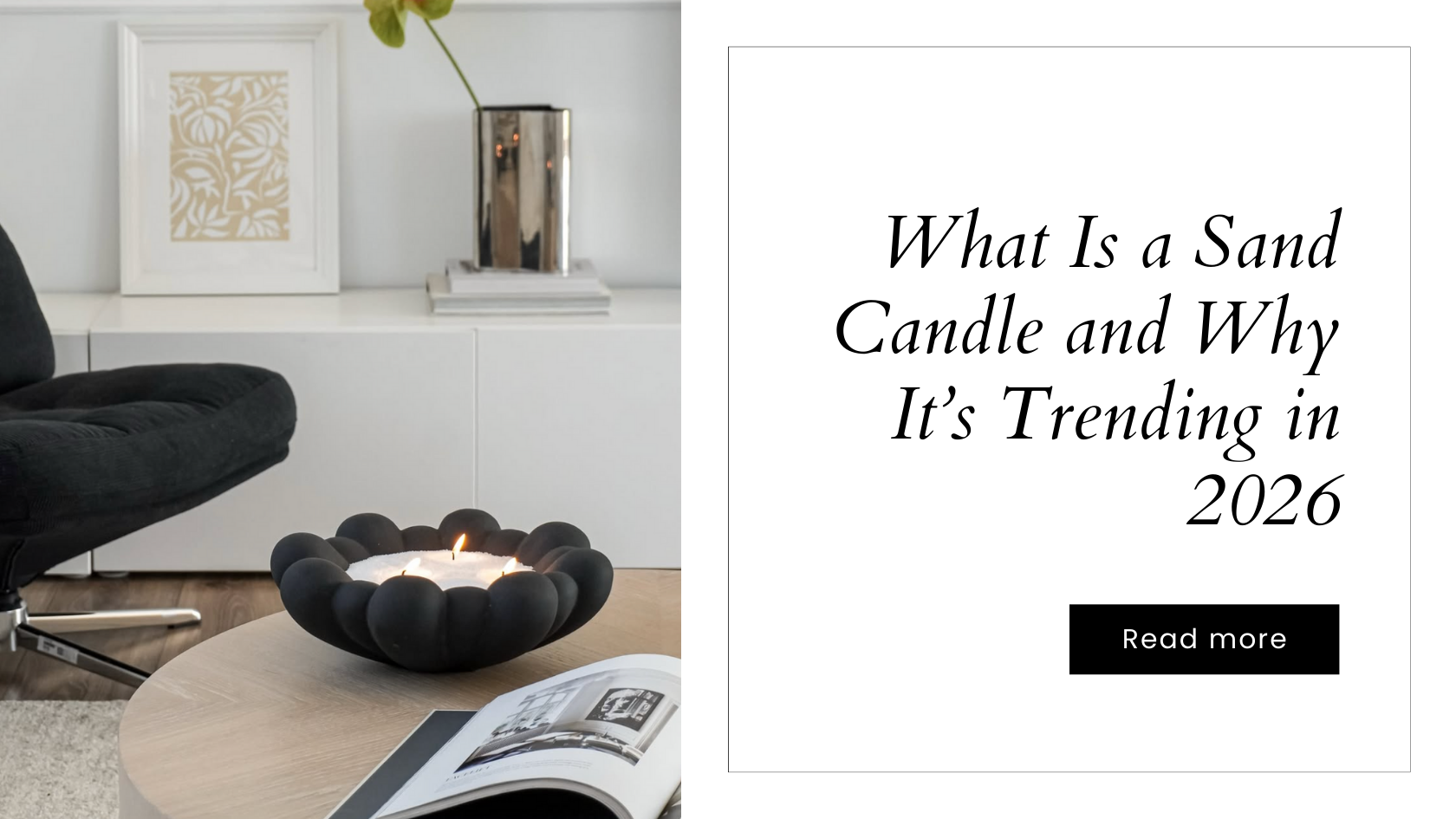 What Is a Sand Candle and Why It’s Trending in 2026 – CANDLERACANDLE
